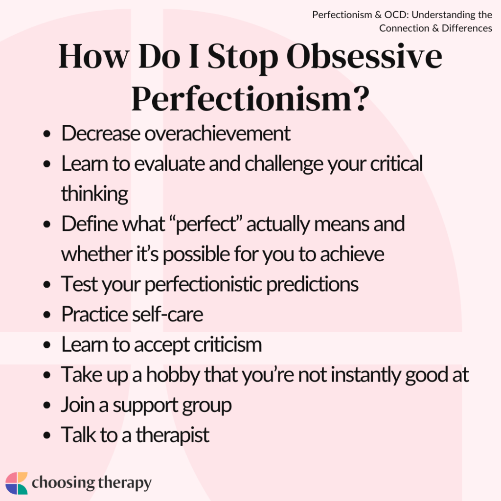 Perfectionism & OCD: Understanding the Connection & Differences