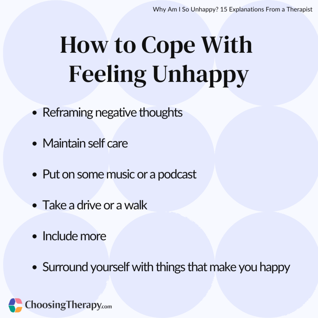 Why Am I Unhappy? Developing Strategies to Start Feeling Your Best