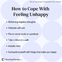 Why Am I Unhappy? Developing Strategies to Start Feeling Your Best