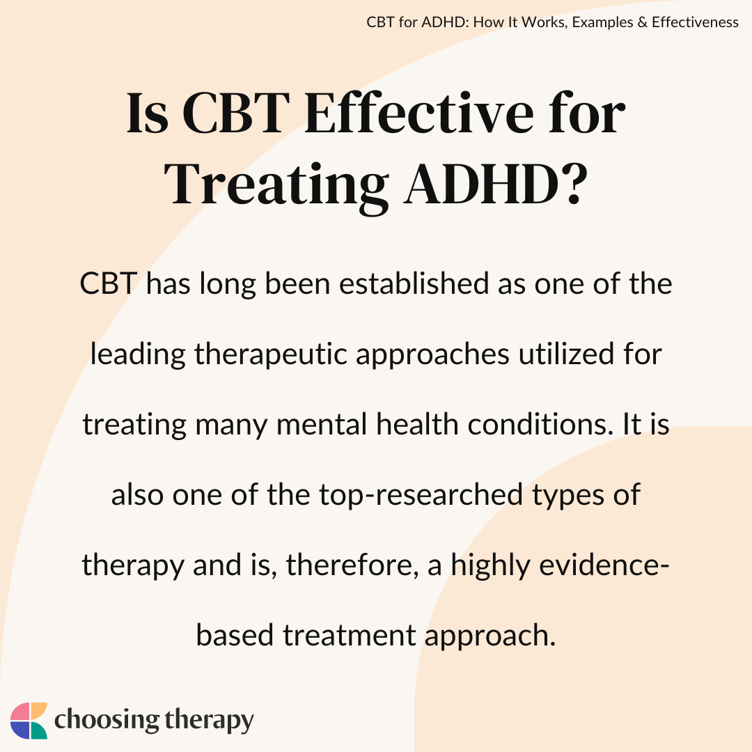 How Does CBT Treat ADHD?