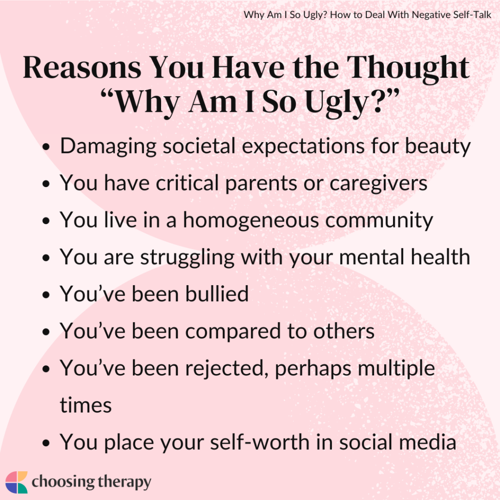 10 Ways to Cope With "Why Am I So Ugly" Thoughts