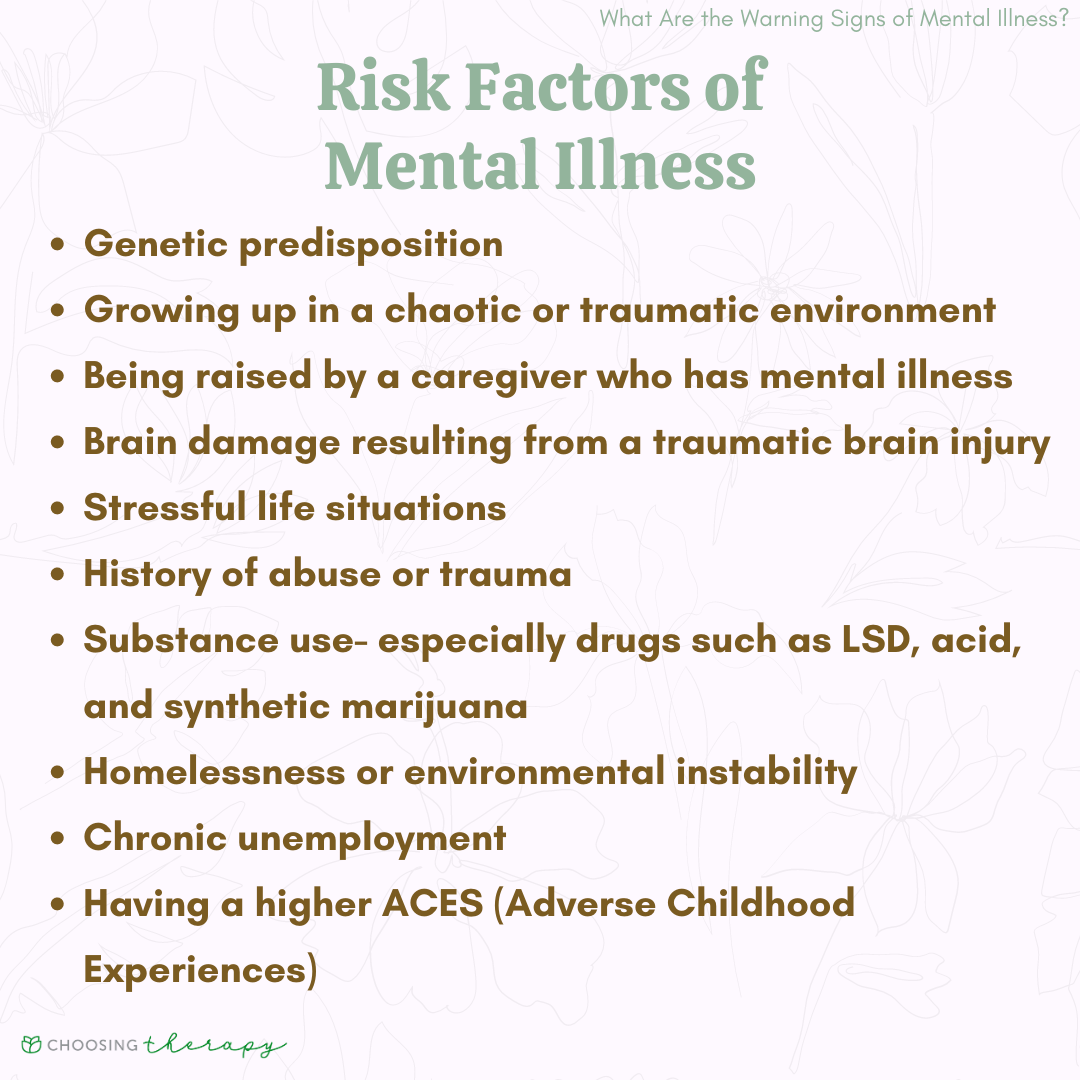 How to Identify the Warning Signs of Mental Illness How to Identify the Warning Signs of Mental Illness