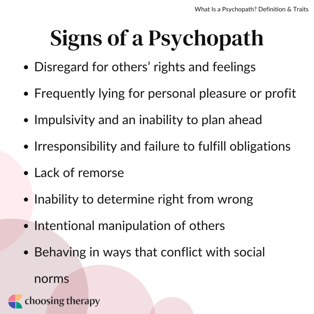 What Is a Psychopath? Traits, Signs, & Causes