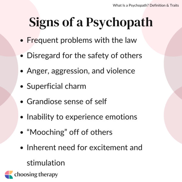 What Is a Psychopath? Traits, Signs, & Causes