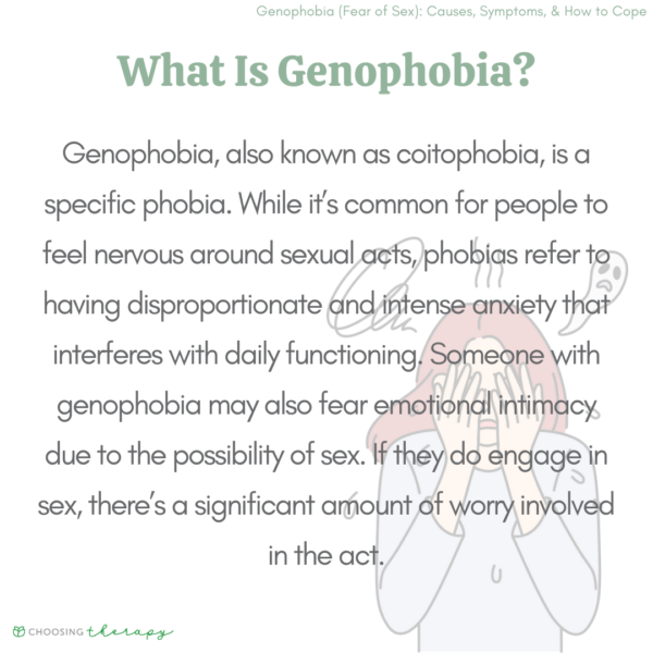 Genophobia: Understanding the Fear of Sex & Sexual Intimacy