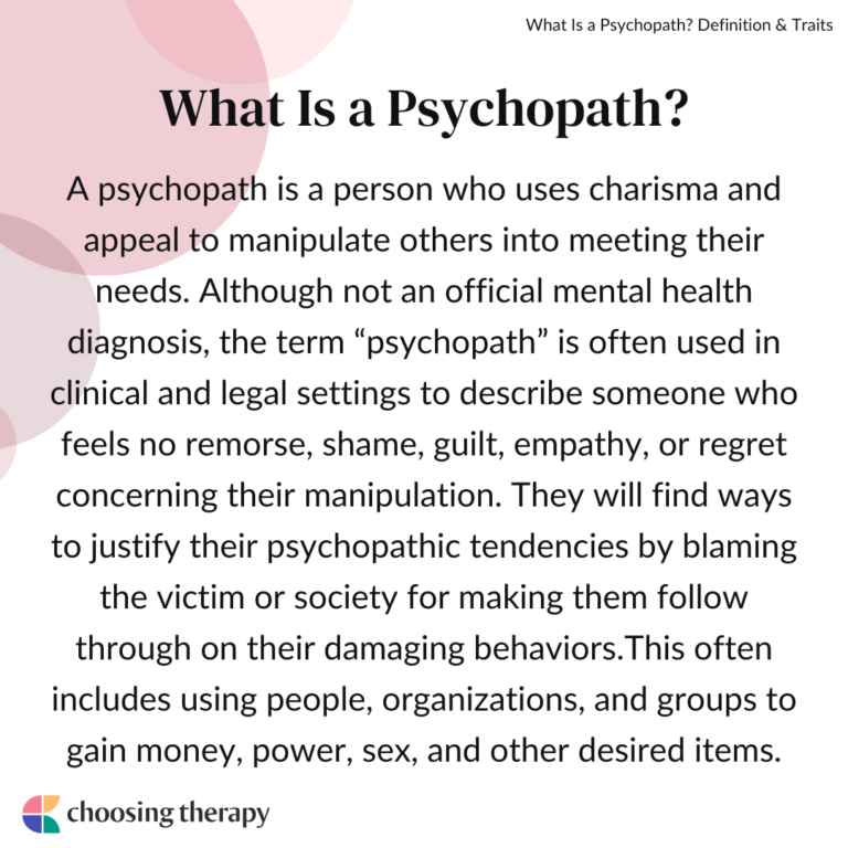 What Is a Psychopath? Traits, Signs, & Causes