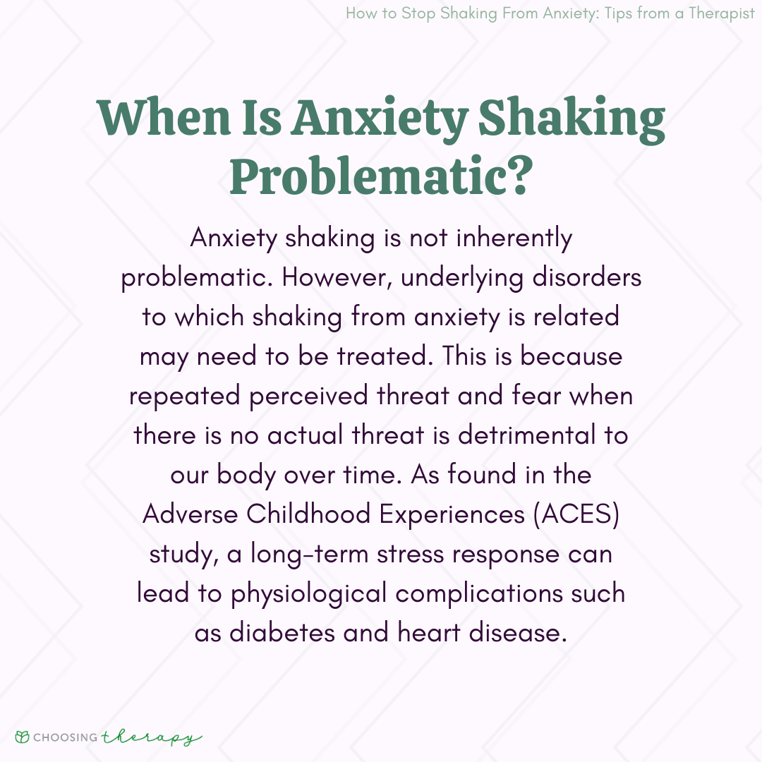 5 Strategies for How to Stop Shaking From Anxiety