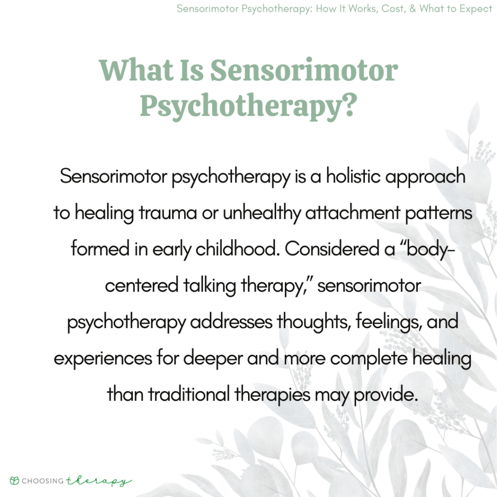 What is Sensorimotor Psychotherapy and What to Expect?