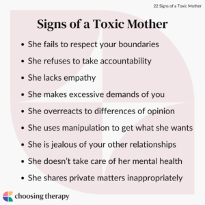 22 Signs of a Toxic Mother & The Effects of Being Raised by One