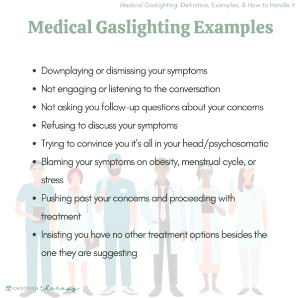 Medical Gaslighting: Definition, Examples, & How to Handle It ...