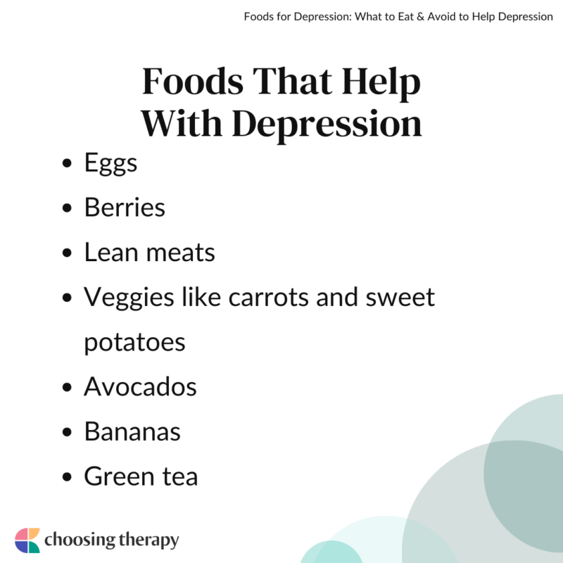 15 Foods That Help With Depression
