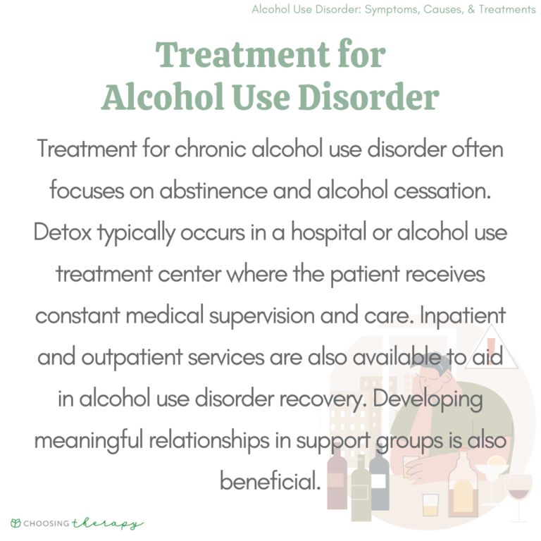 Alcohol Use Disorder: Symptoms, Causes, & Treatments | ChoosingTherapy.com