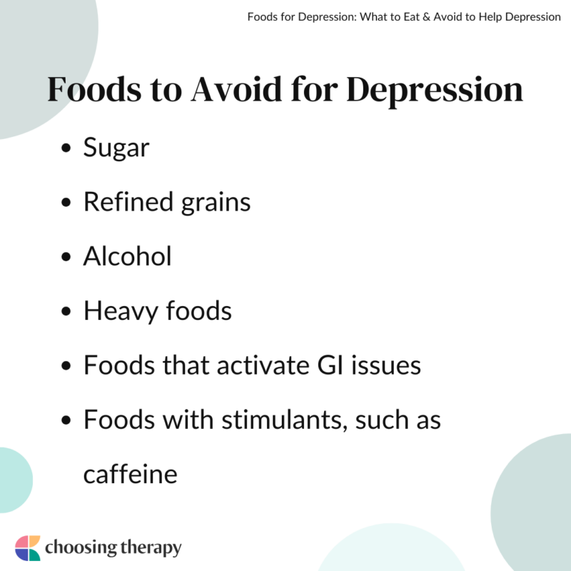 15 Foods That Help With Depression