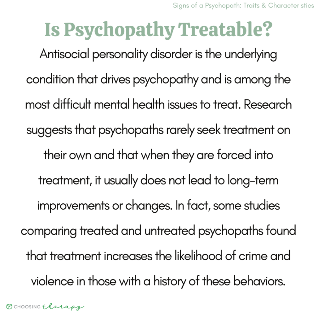 20 Signs You May Be Dealing With a Psychopath