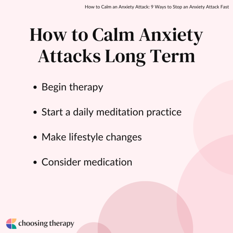 Stopping an Anxiety Attack: Tips for Regulating the Nervous System
