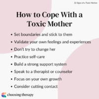 22 Signs of a Toxic Mother & The Effects of Being Raised by One
