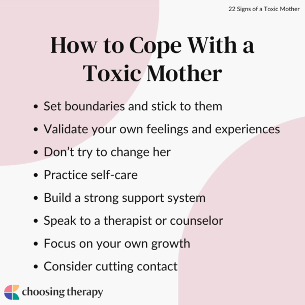 22 Signs of a Toxic Mother & The Effects of Being Raised by One