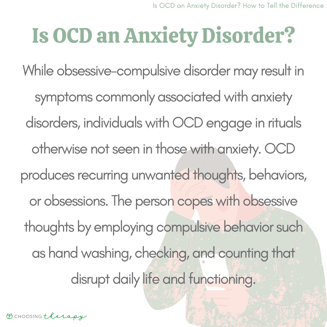 OCD Vs. Anxiety: How to Tell the Difference