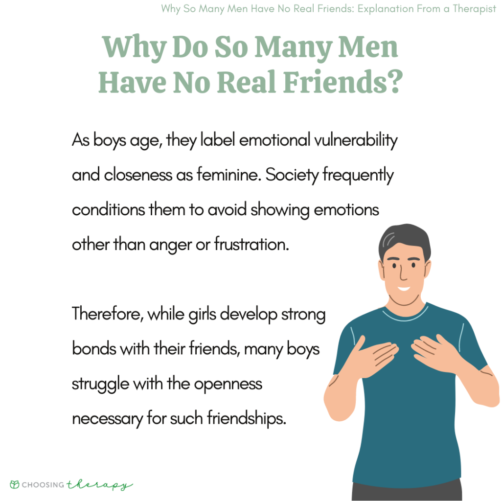 How Gender Stereotypes Prevent Close Male Friendships