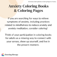 Anxiety Coloring Pages to Help You Relax