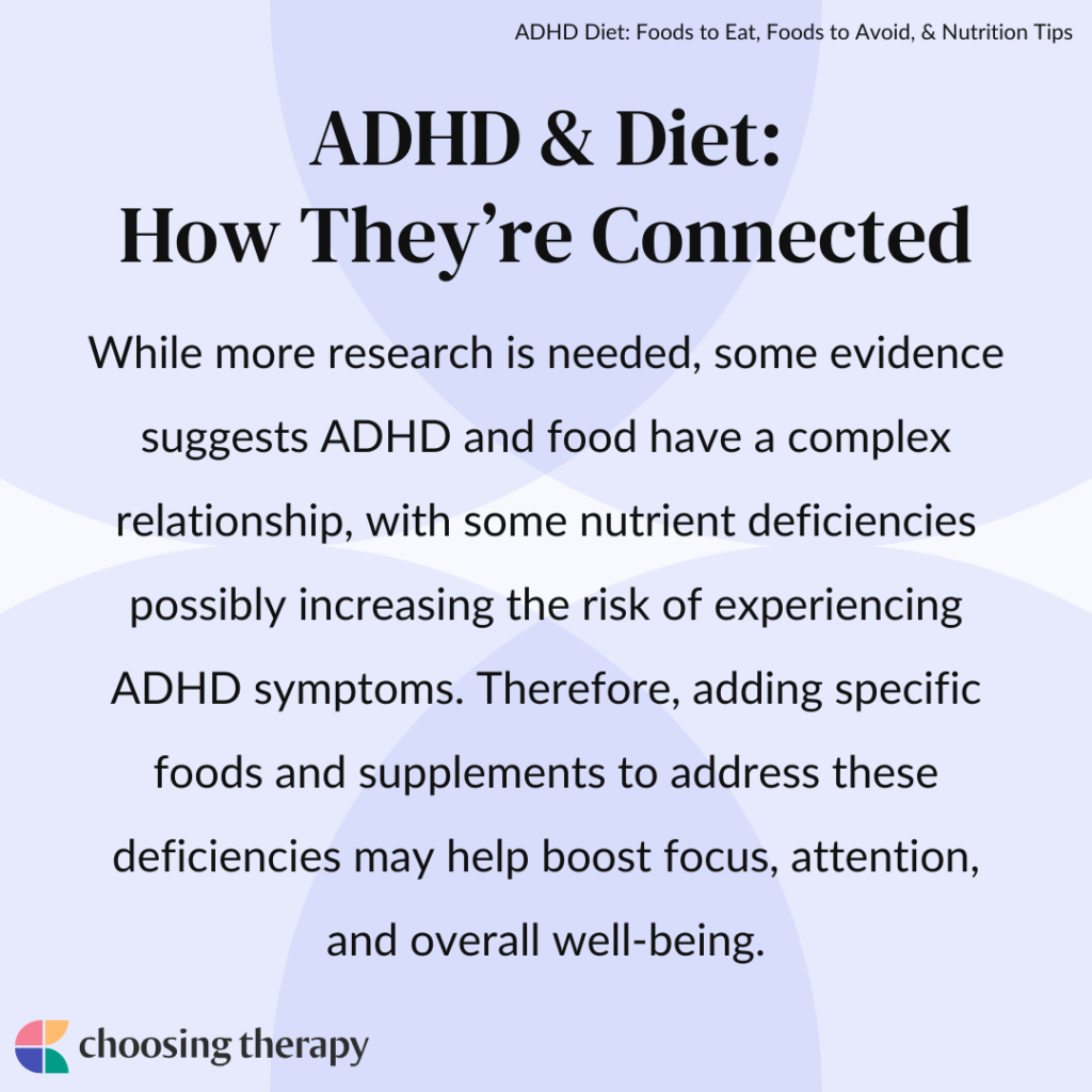 ADHD Diets: Examples, Plans, & More