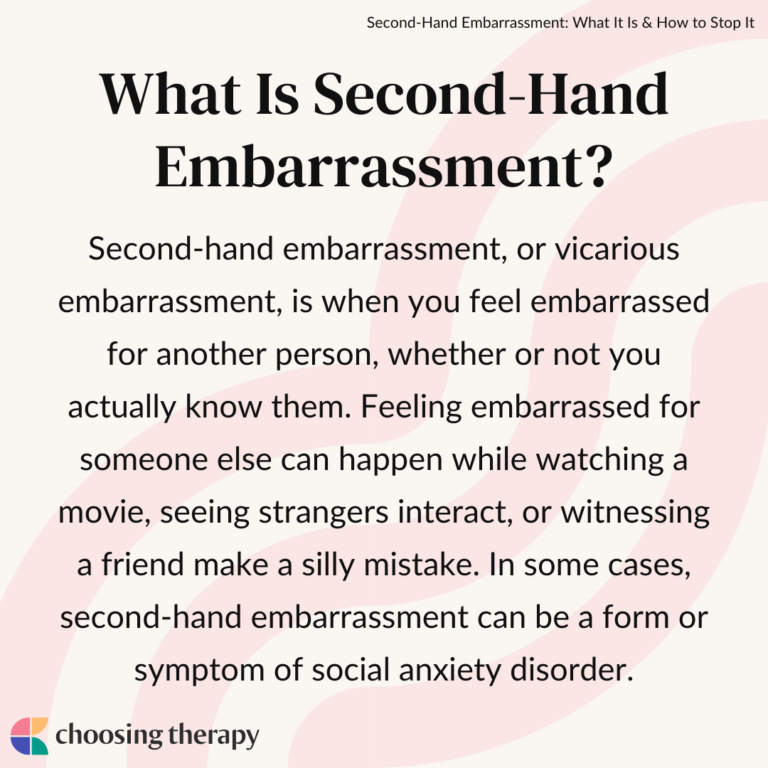 What Is Vicarious Embarrassment?