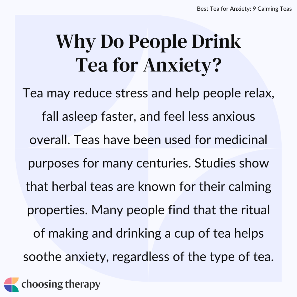 9 Calming Teas to Reduce Anxiety