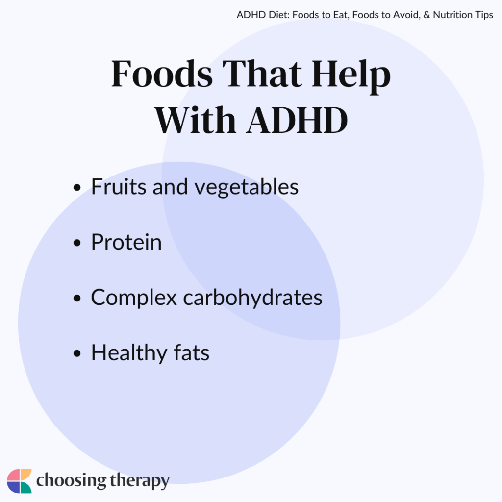 ADHD Diets: Examples, Plans, & More