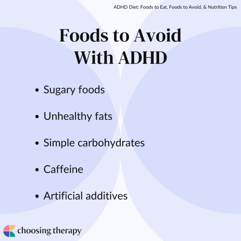 Adhd Diets Examples Plans More