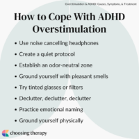 How to Cope With Feeling Overstimulated By Your ADHD