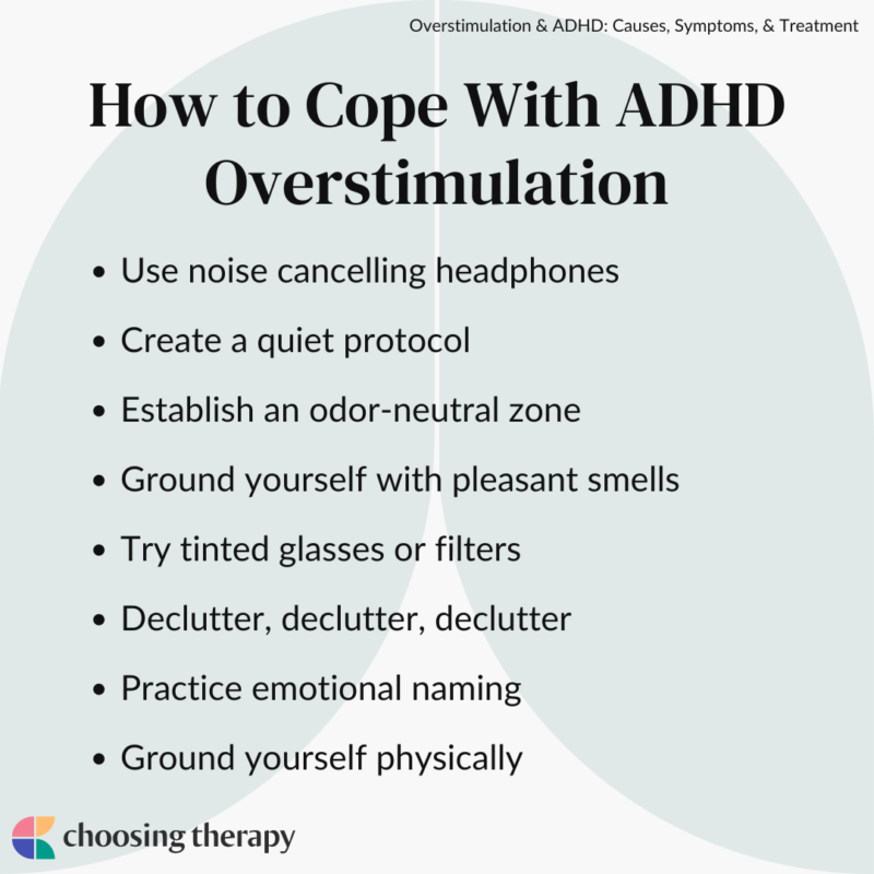 How to Cope With Feeling Overstimulated By Your ADHD