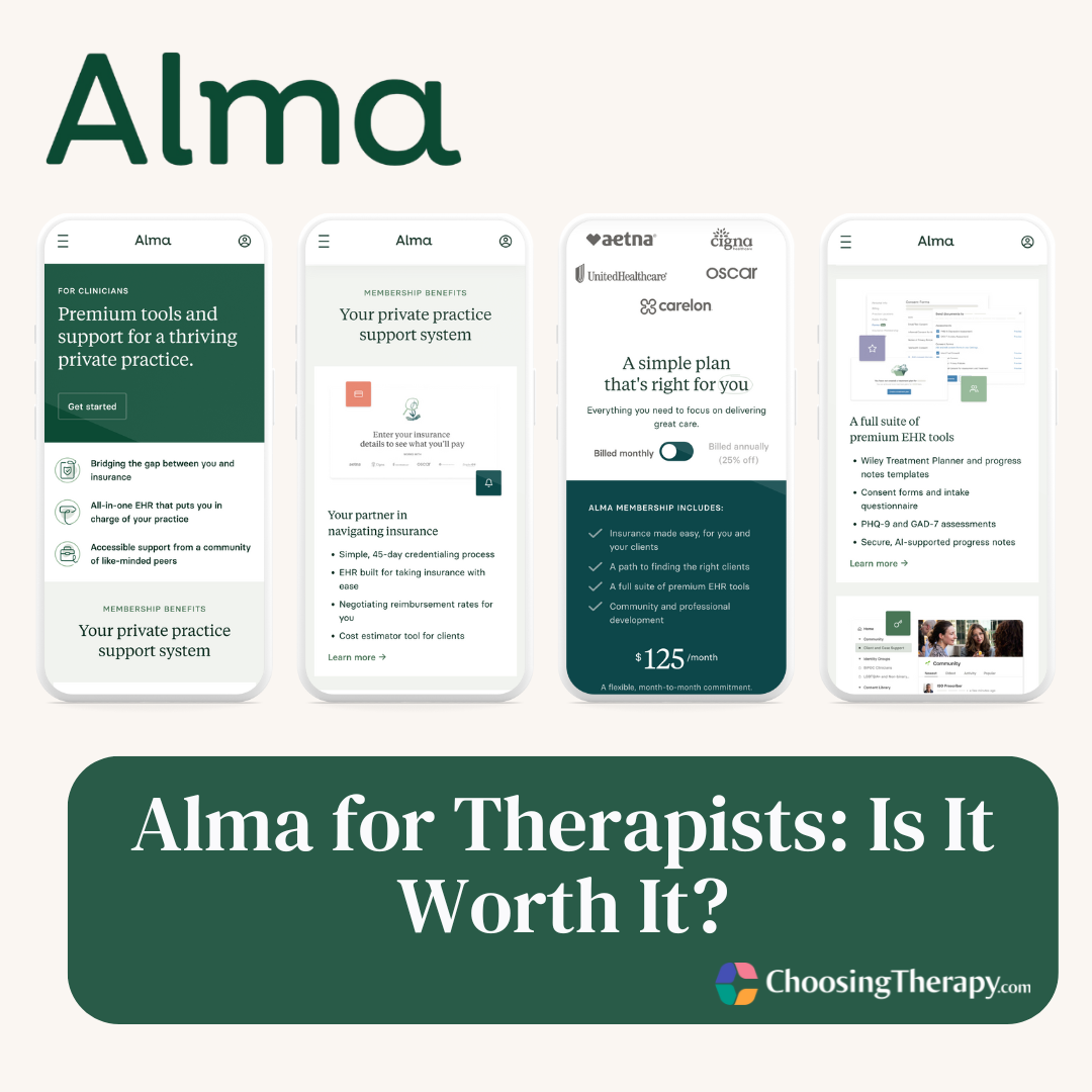 Alma for Therapists: Is It Worth It In 2025?