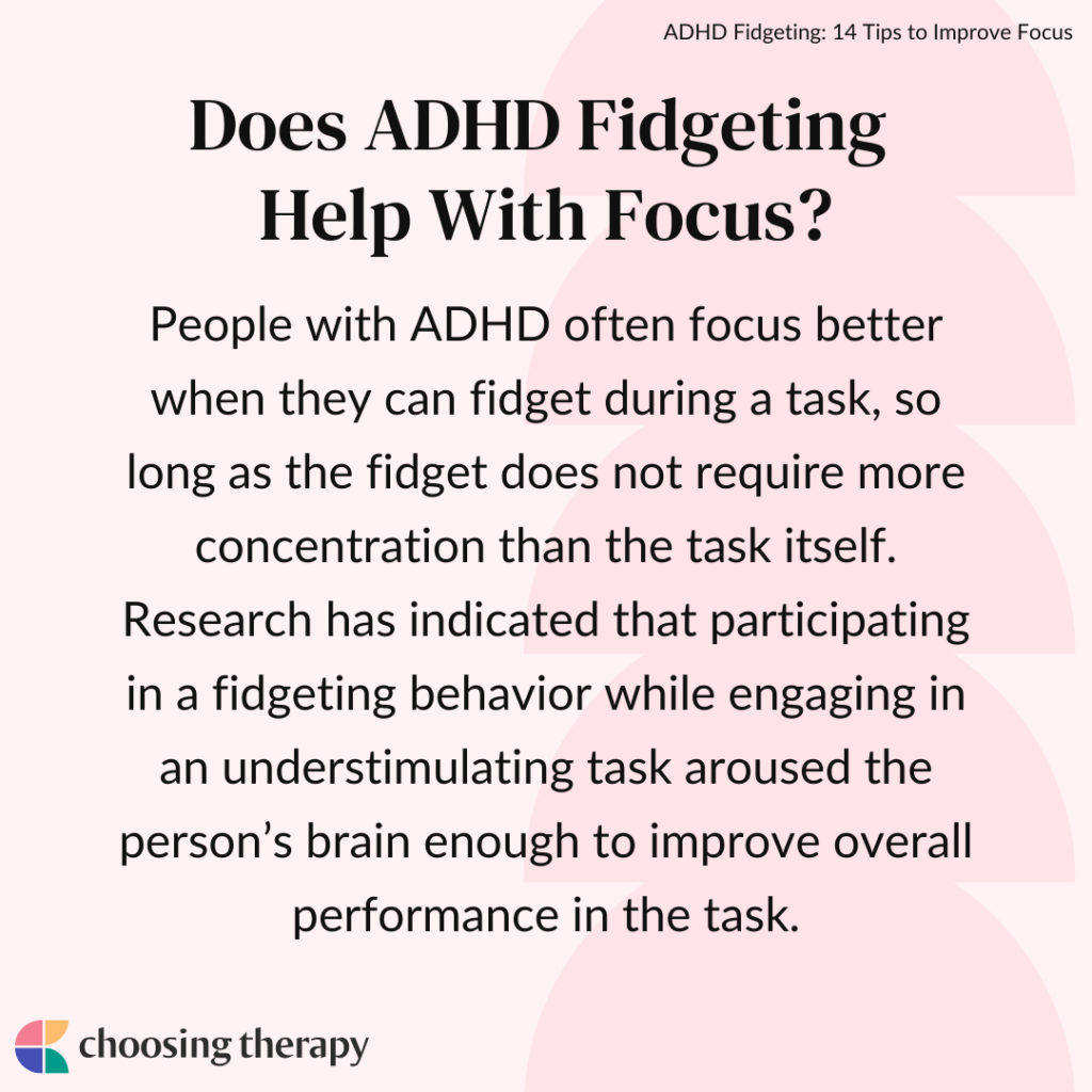 ADHD & Fidgeting: How It Can Help Focus