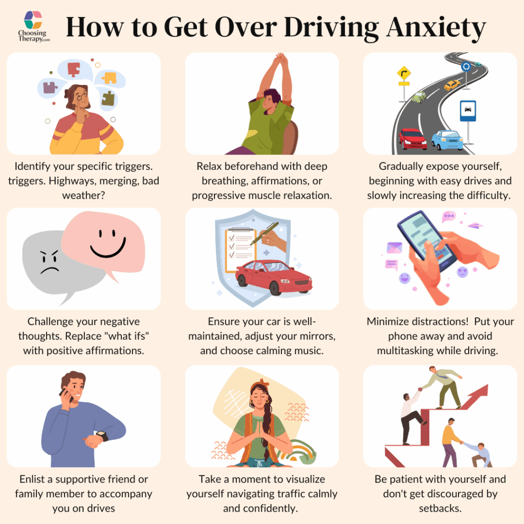 Overcoming Driving Anxiety: 11 Tips from a an Expert