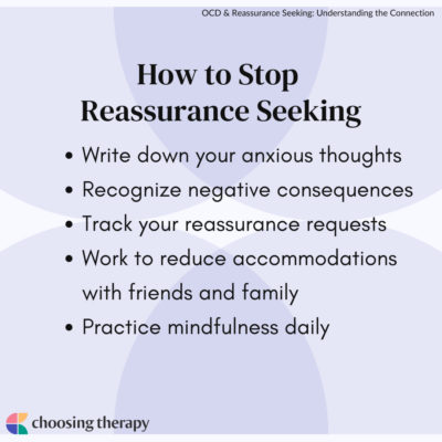 OCD Reassurance Seeking: Why Do I Need Constant Reassurance?