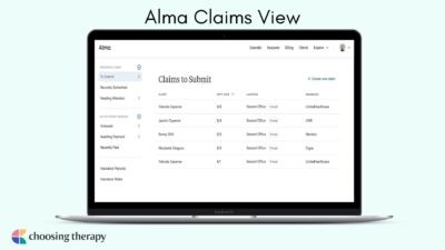 Alma for Therapists: Is It Worth It In 2024?