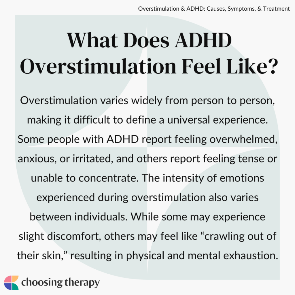 How to Cope With Feeling Overstimulated By Your ADHD