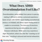How to Cope With Feeling Overstimulated By Your ADHD