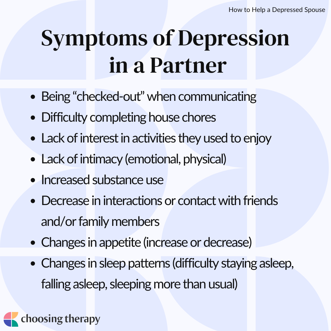 The Dos & Don’ts of Helping a Depressed Spouse