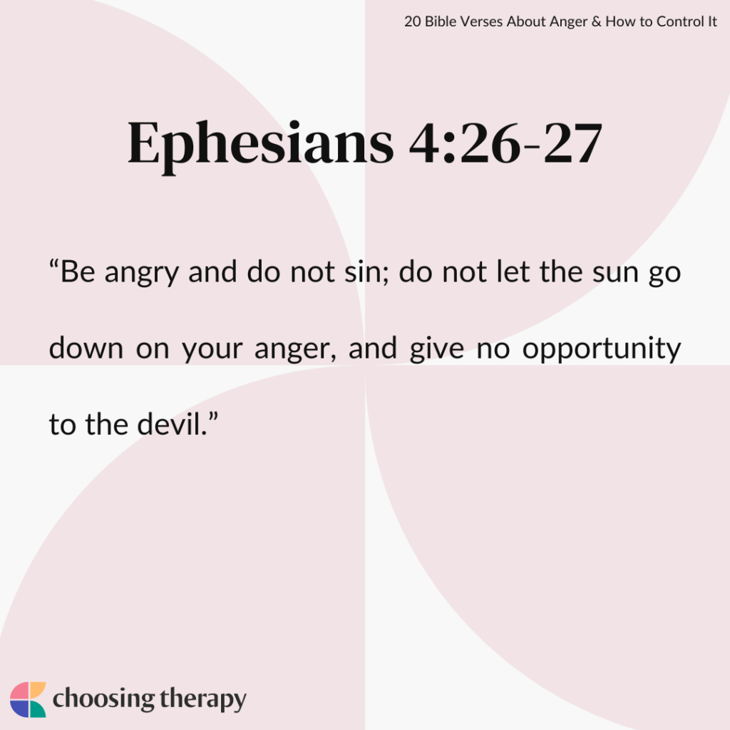 What Does the Bible Say About Anger?