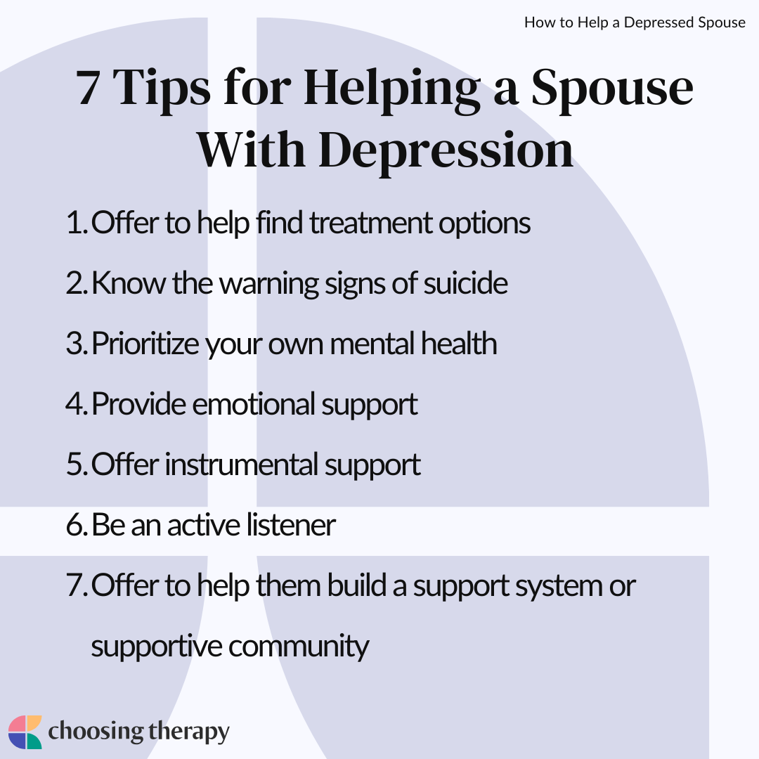 The Dos & Don’ts of Helping a Depressed Spouse