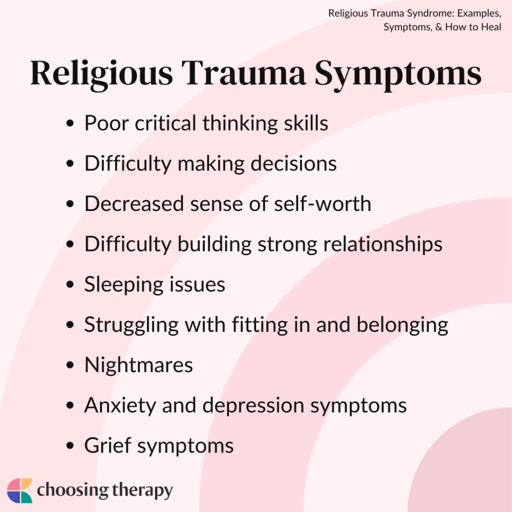 Religious Trauma Syndrome: Examples, Symptoms, & How to Heal