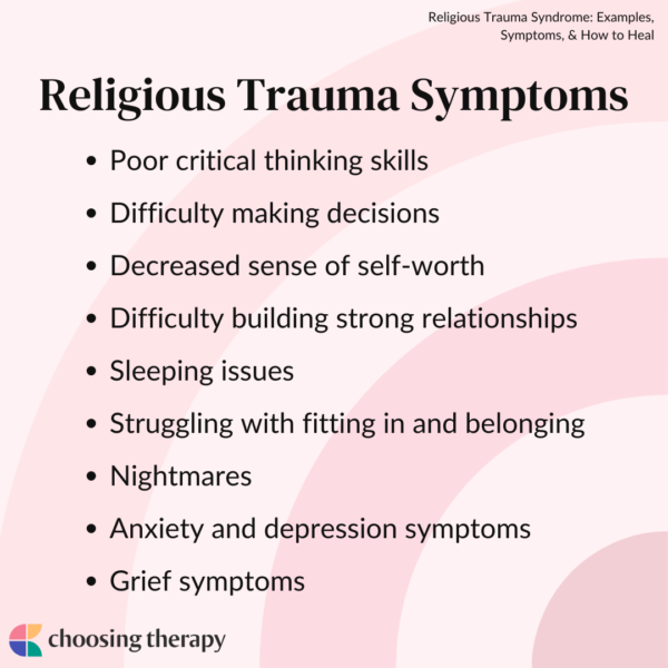 Religious Trauma Syndrome: Examples, Symptoms, & How to Heal