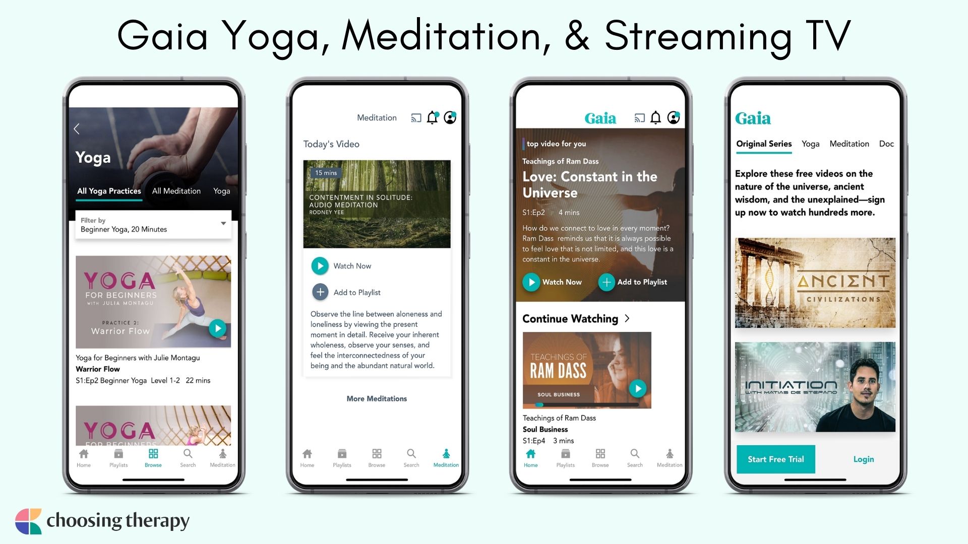 Gaia Yoga App Review 2024