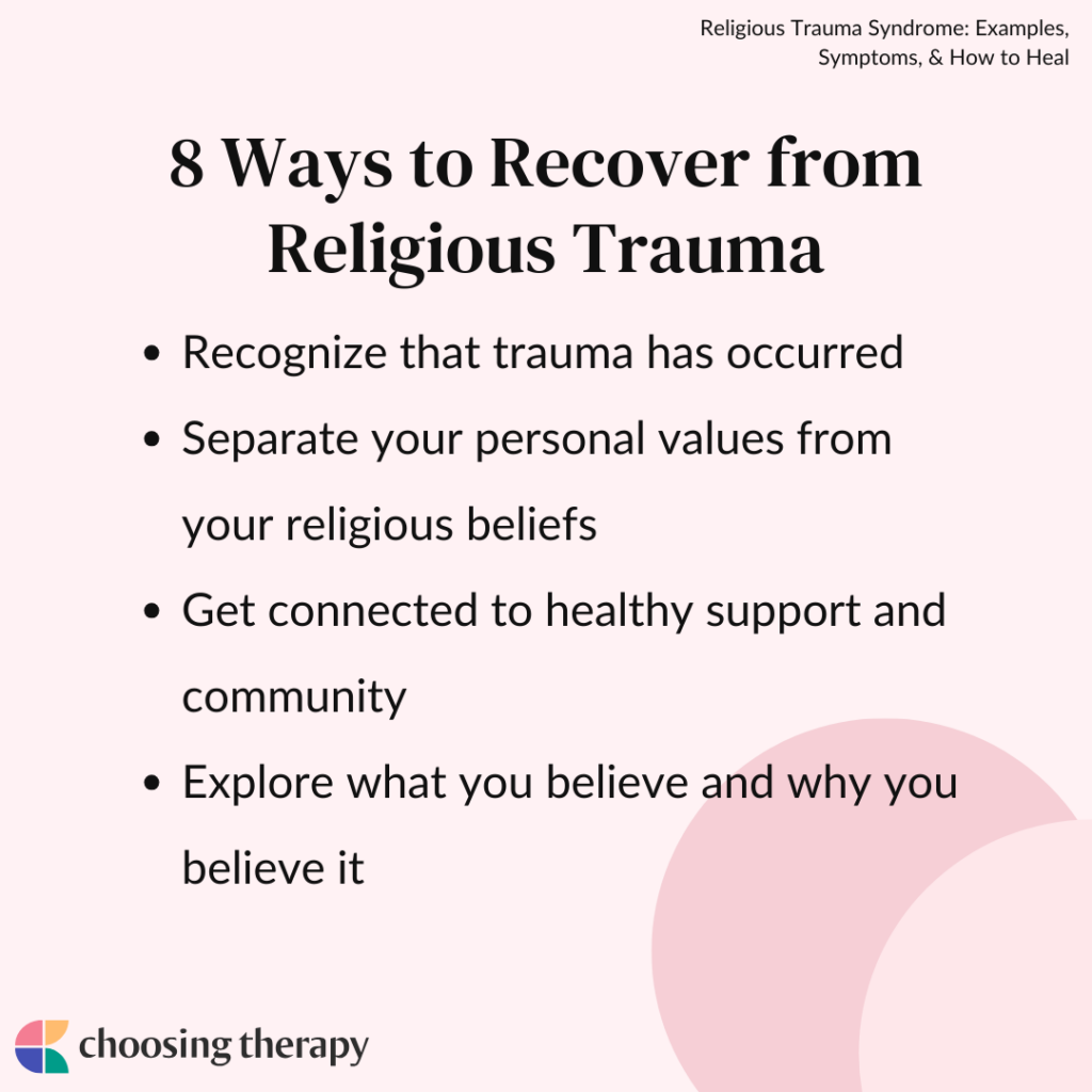 Religious Trauma Syndrome: Examples, Symptoms, & How to Heal