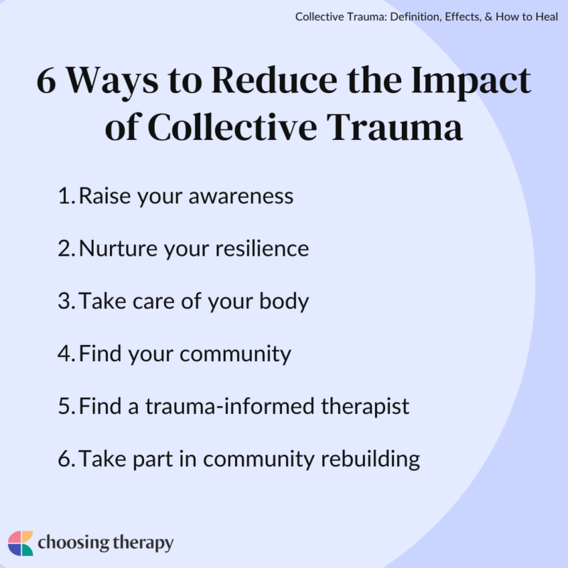 Collective Trauma: Definition, Effects, & How to Heal | ChoosingTherapy.com