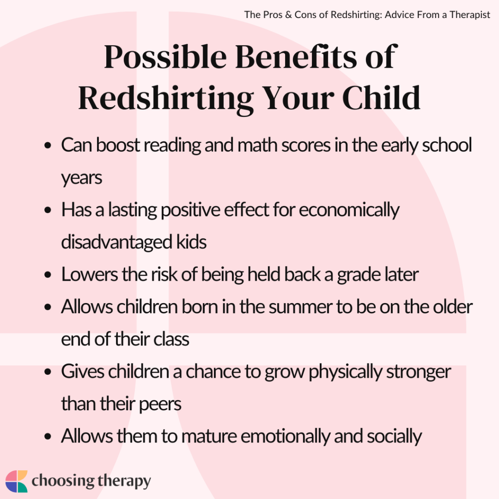 What Is Redshirting & Reasons Why Parents Do It
