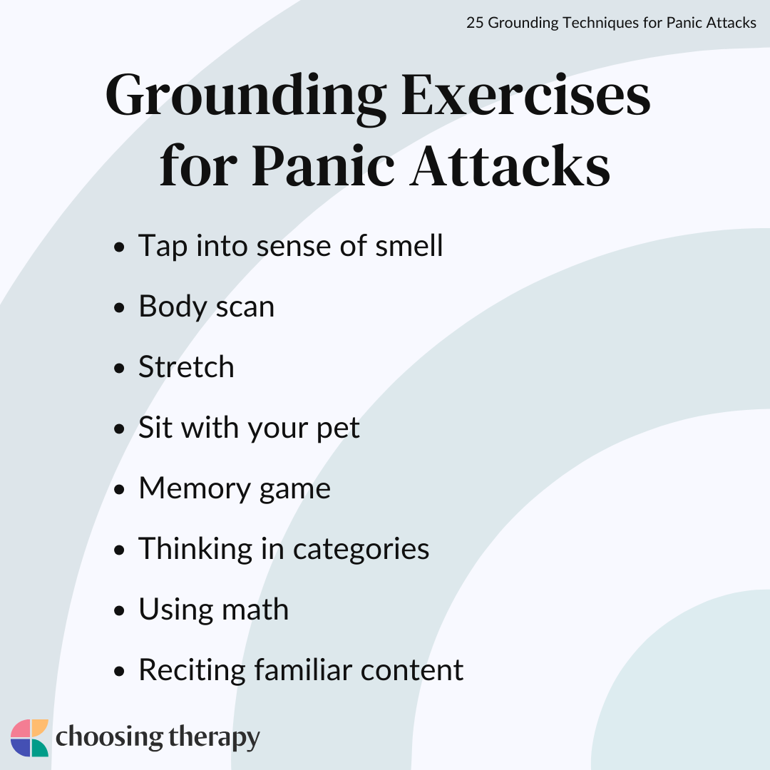 13 Grounding Exercises for Panic Attacks