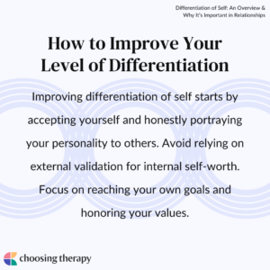 Differentiation of Self: An Overview & Why It’s Important in Relationships