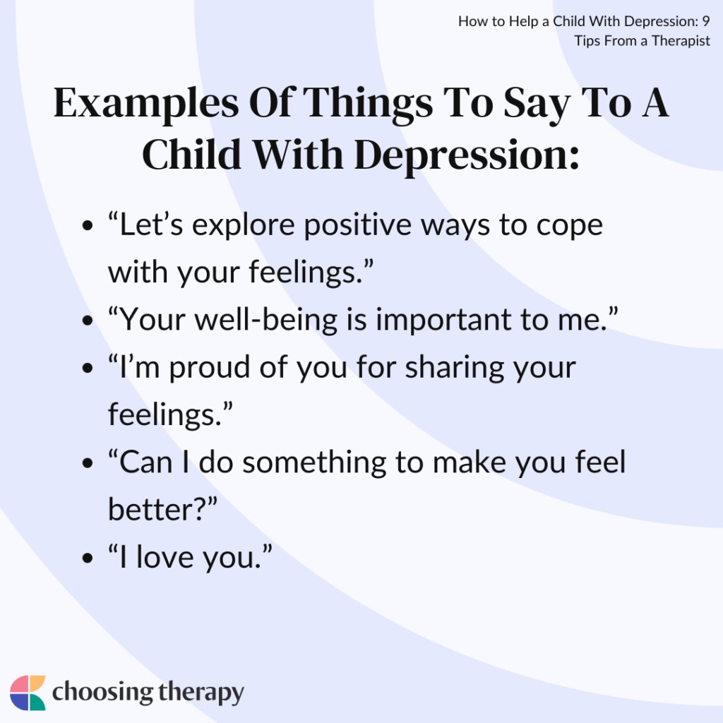 The Dos & Donts of Helping a Child With Depression